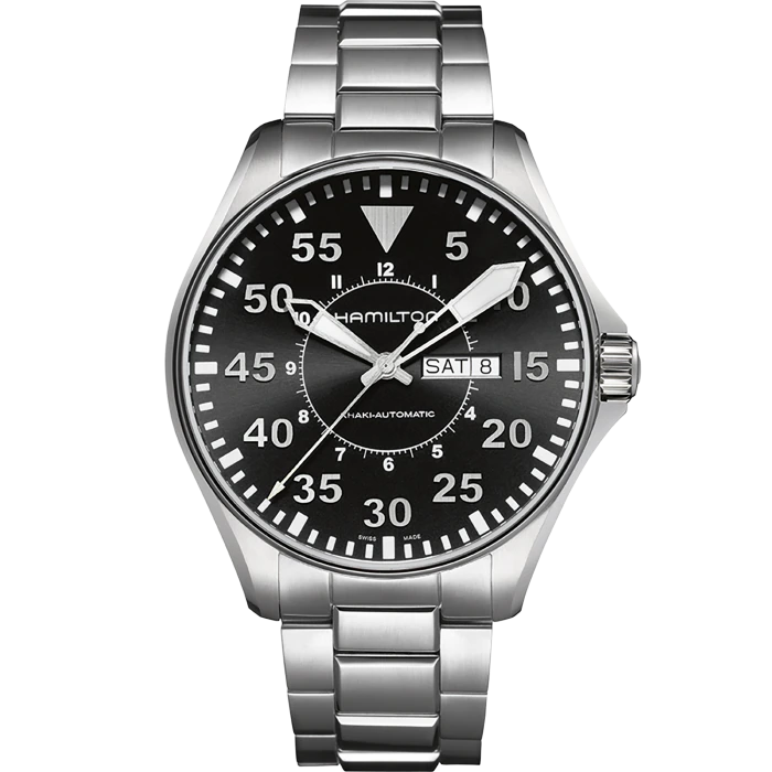 HAMILTON Khaki Aviation Pilot Day Date Auto Automatic 46mm